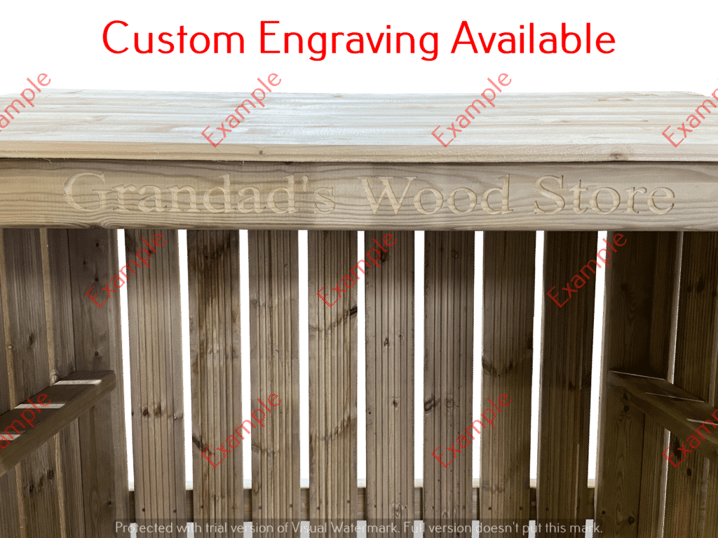 Small Log Stores | Handmade in the UK | Free UK Delivery